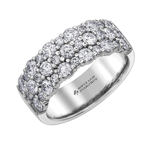 Stunning Cluster Style Canadian Diamond Ring – La Maison D’Or Jewellers